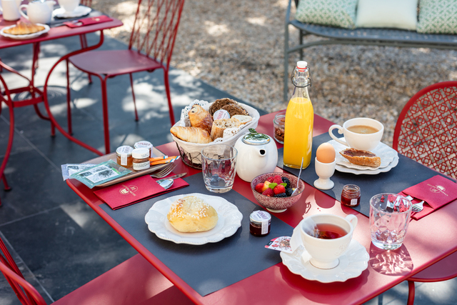 Petit déjeuner, snacking gourmand | Château Meyre